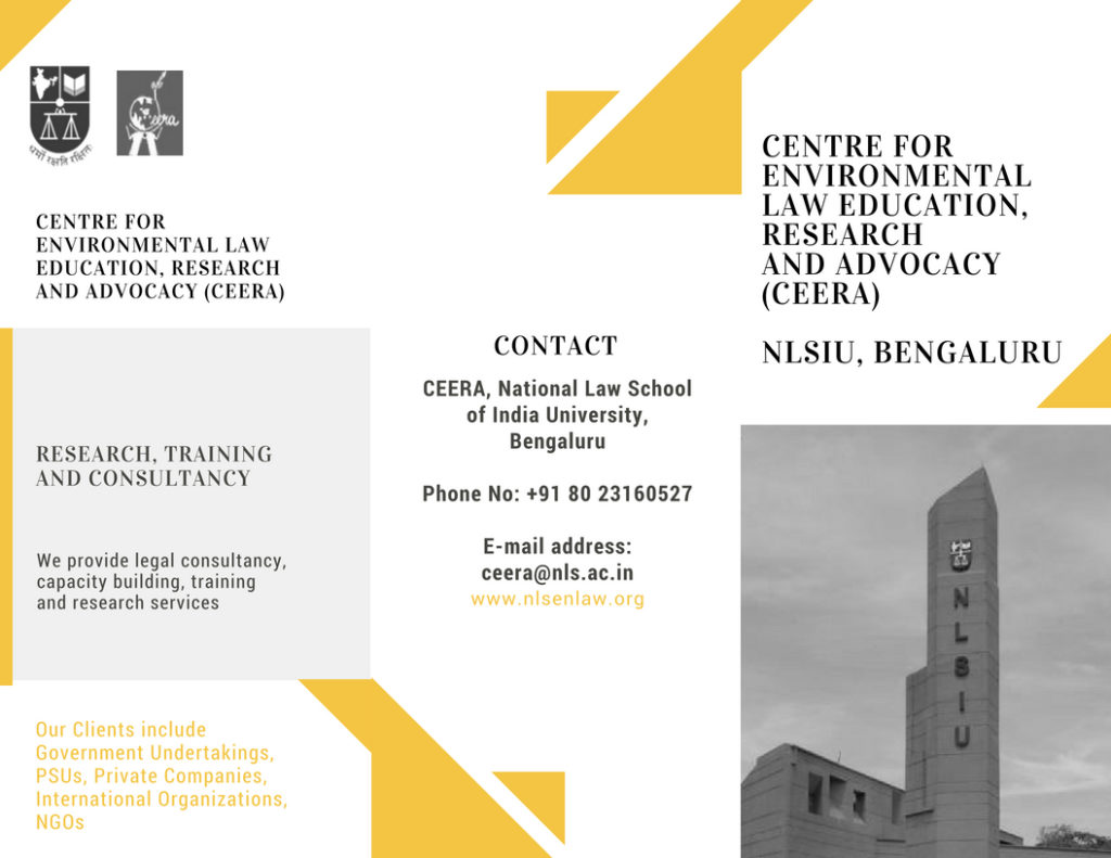 About the Centre for Environmental Law Education, Research and Advocacy ...